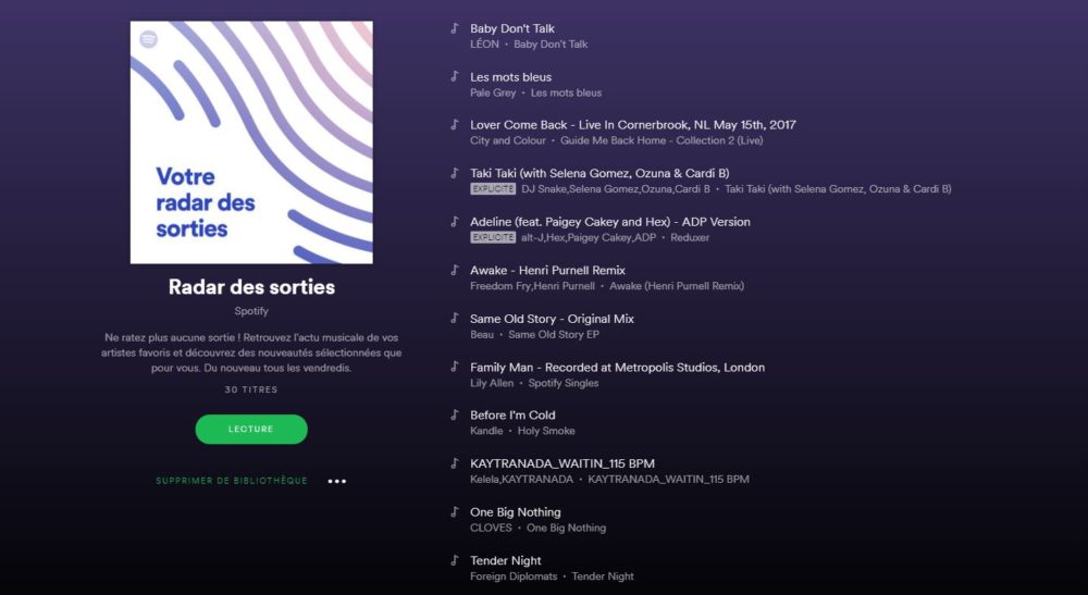 10 playlists de musique Spotify à écouter en boucle