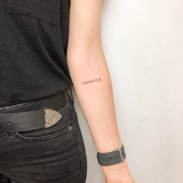 10 ideas of yoga symbol tattoos perfect for yogis