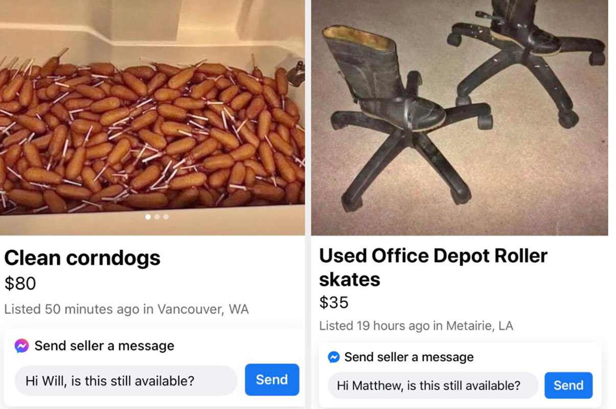 The Weirdest Posts That You Will See On Facebook Marketplace - BetterBe