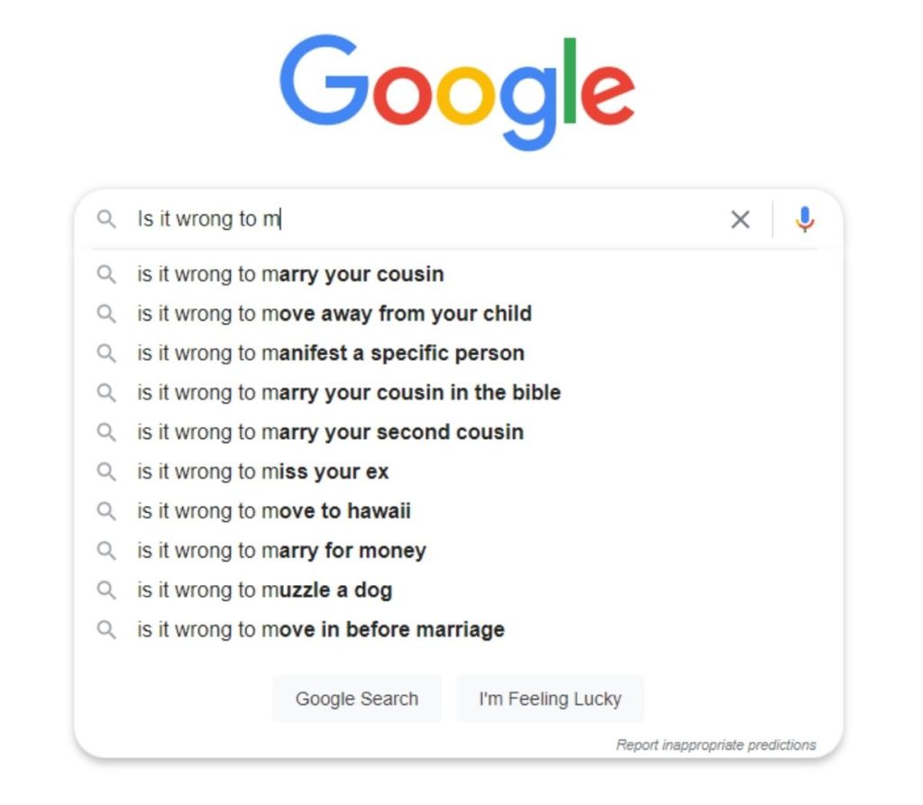 Hilarious Google Autocomplete Fails - BetterBe