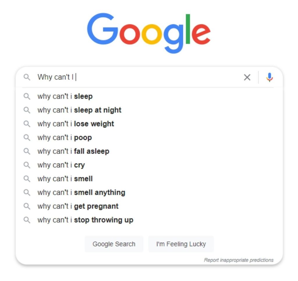 Hilarious Google Autocomplete Fails - BetterBe
